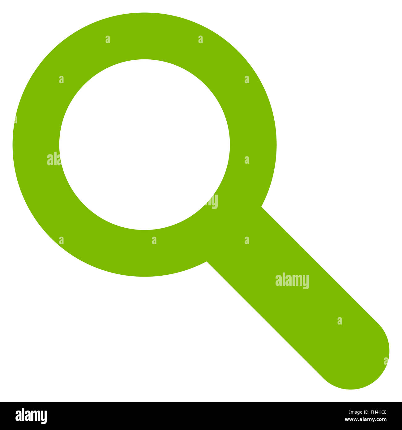 Search flat eco green color icon Stock Photo - Alamy