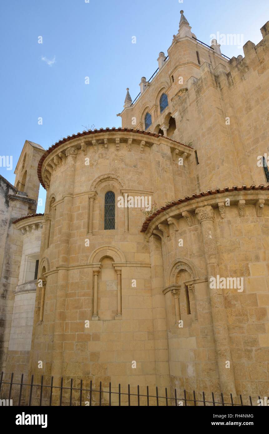 Outside view of the main apse of the chapel of the Old Cathedral in ...