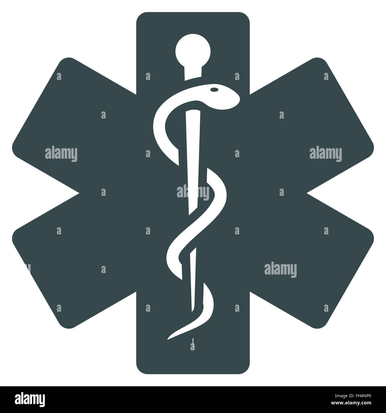 Life Star Icon Stock Photo - Alamy