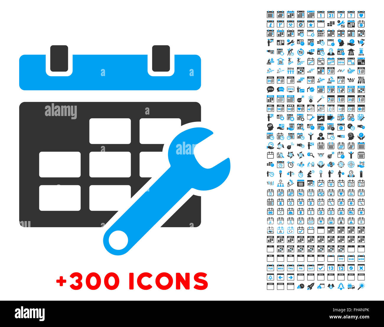 Timetable Configuration Icon Stock Photo - Alamy
