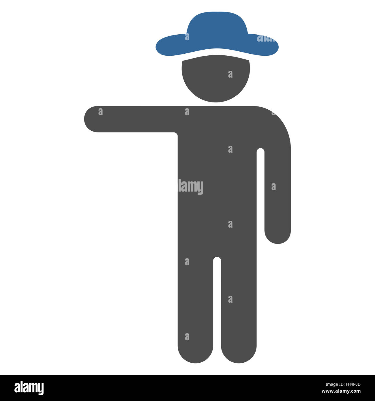 Human Show Icon Stock Photo - Alamy