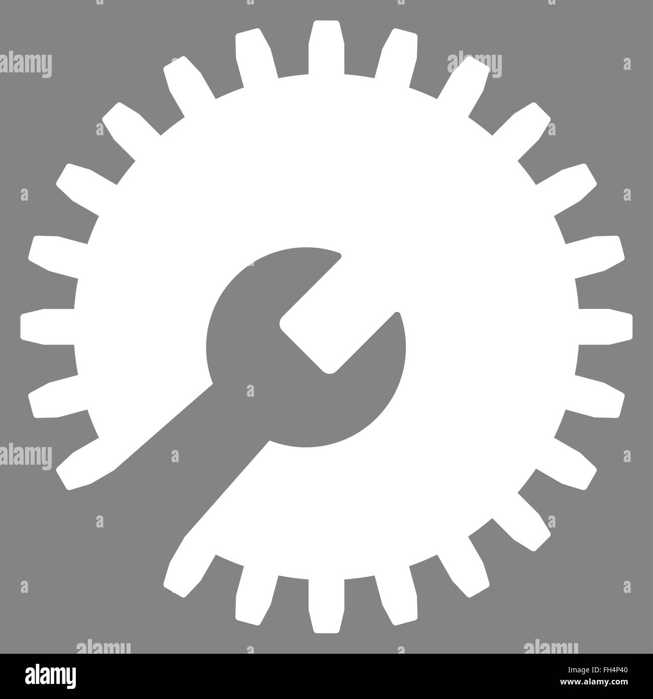 Gear Tools Icon Stock Photo - Alamy