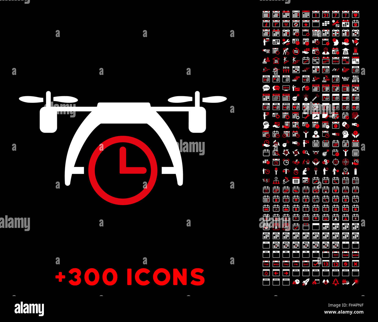 Red robot clock hi-res stock photography and images - Alamy