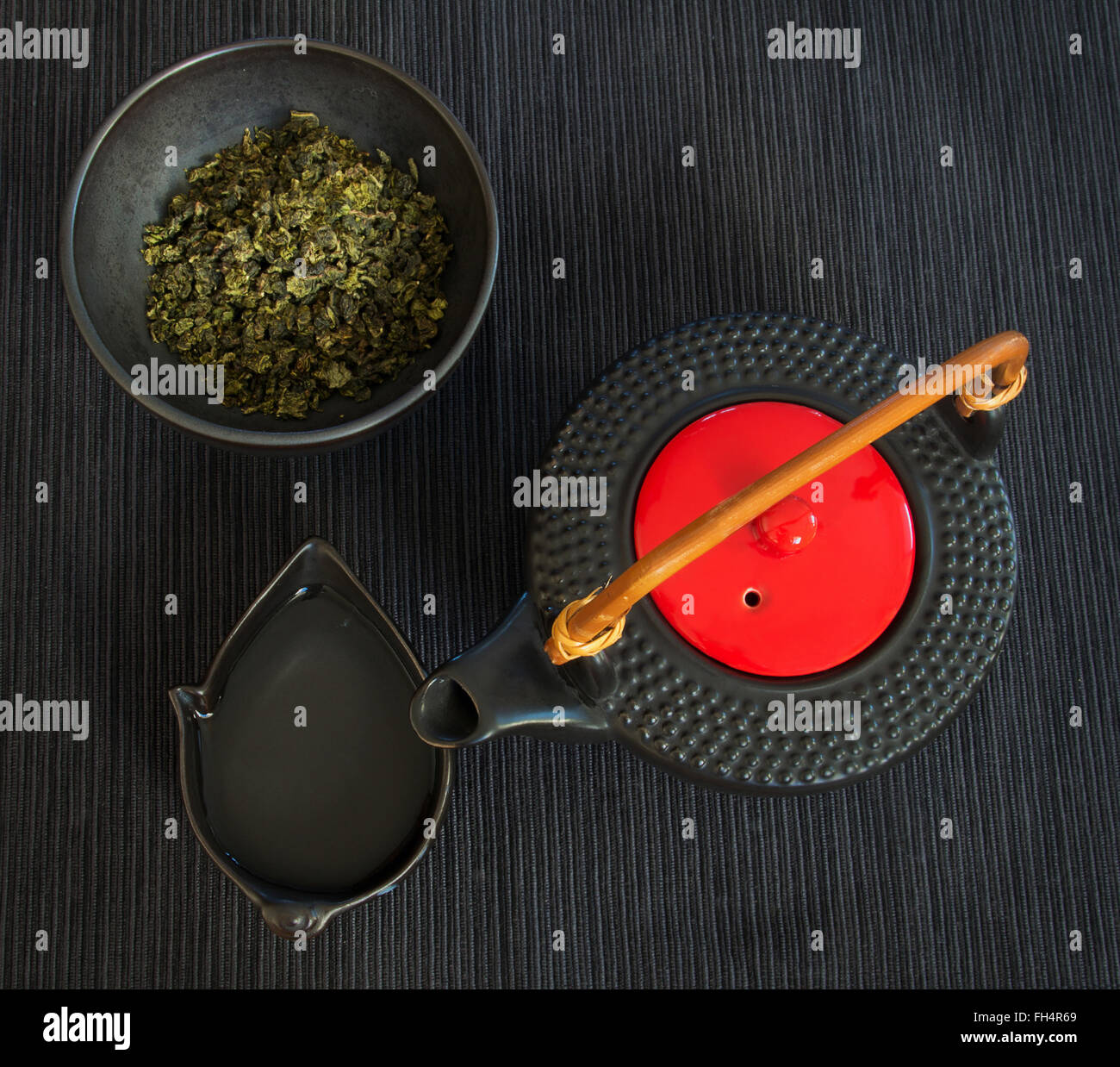 zen tea set Stock Photo - Alamy