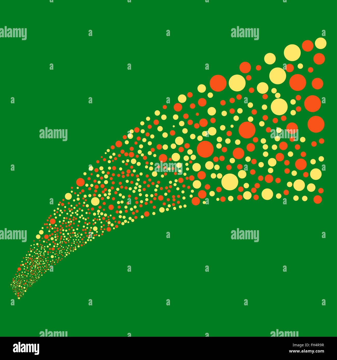 Fireworks Circle Stream Stock Photo - Alamy