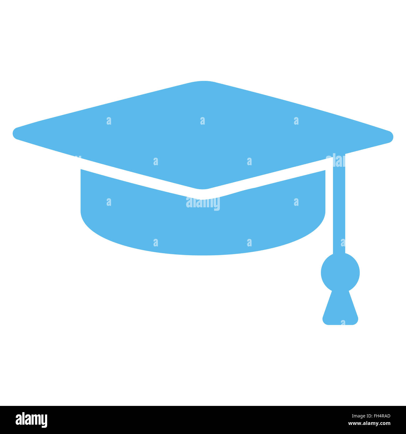 Graduation Cap Icon Stock Photo - Alamy