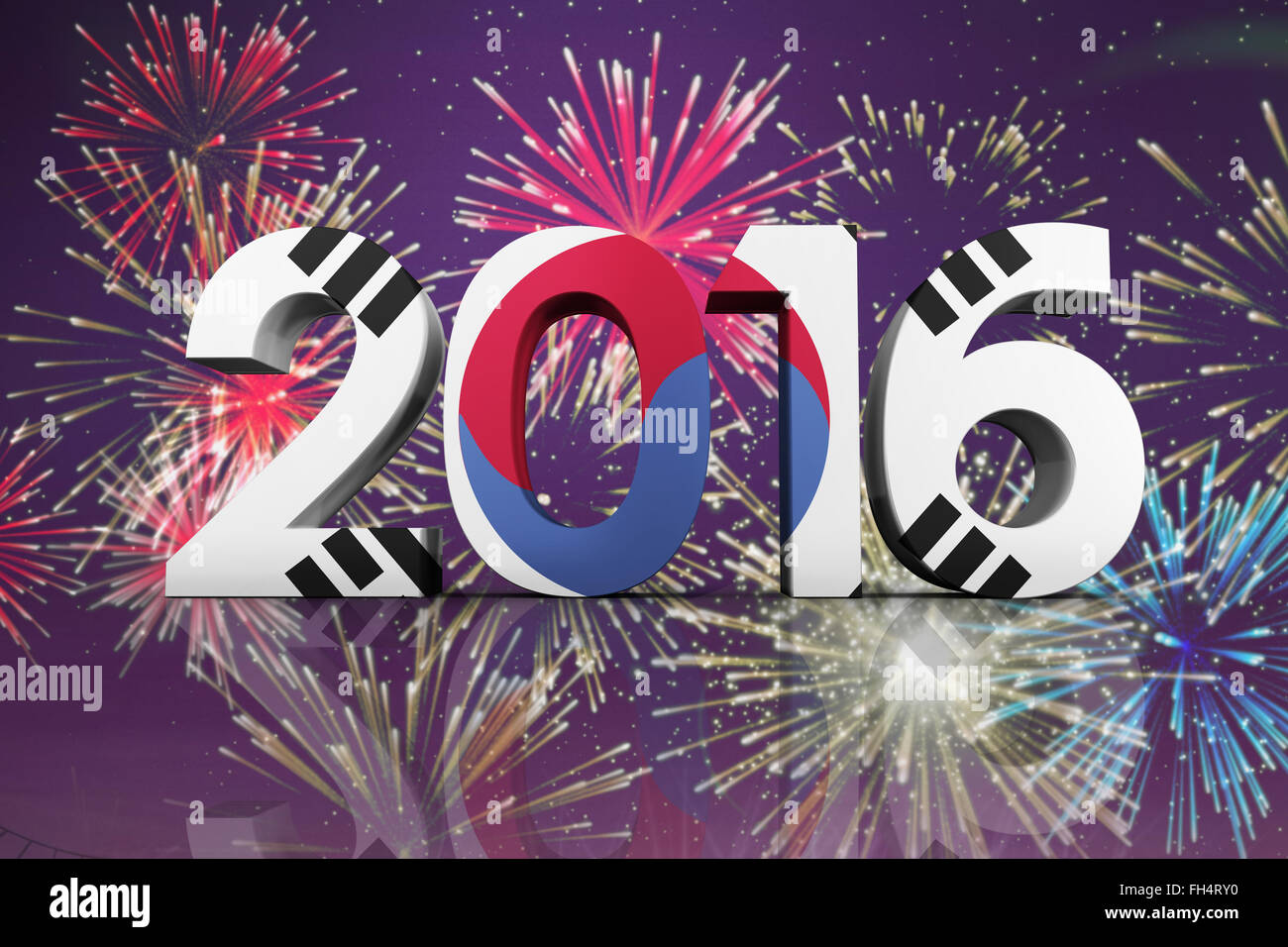 Composite image of 2016 graphic Stock Photo - Alamy