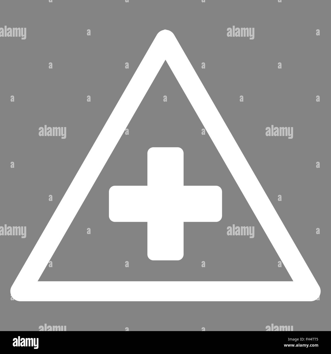 Health Warning Icon Stock Photo - Alamy