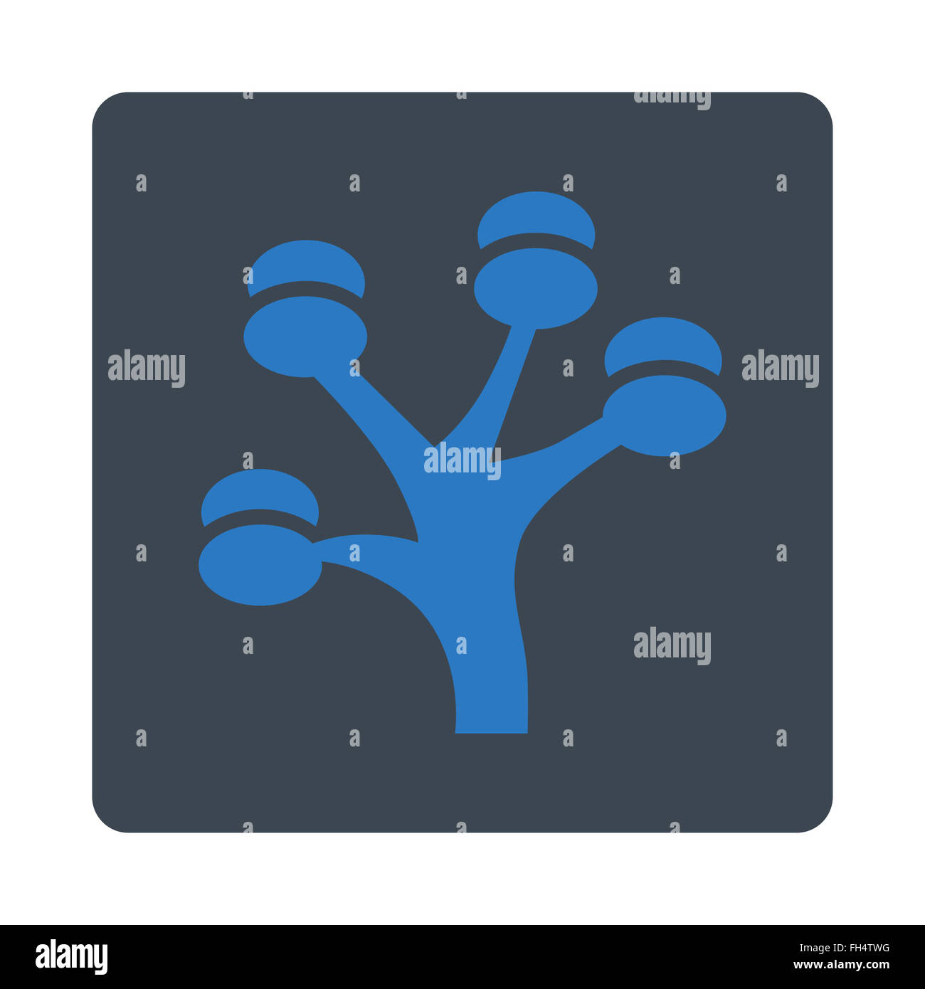 Money Tree Icon Stock Photo - Alamy