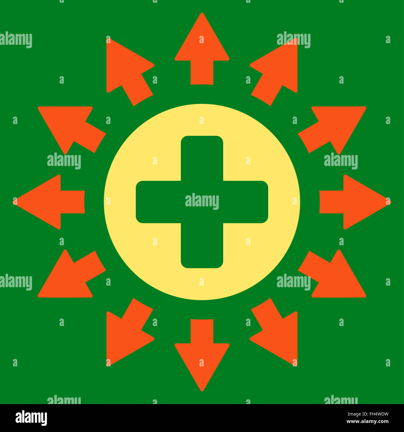 Pharmacy Distribution Icon Stock Photo - Alamy