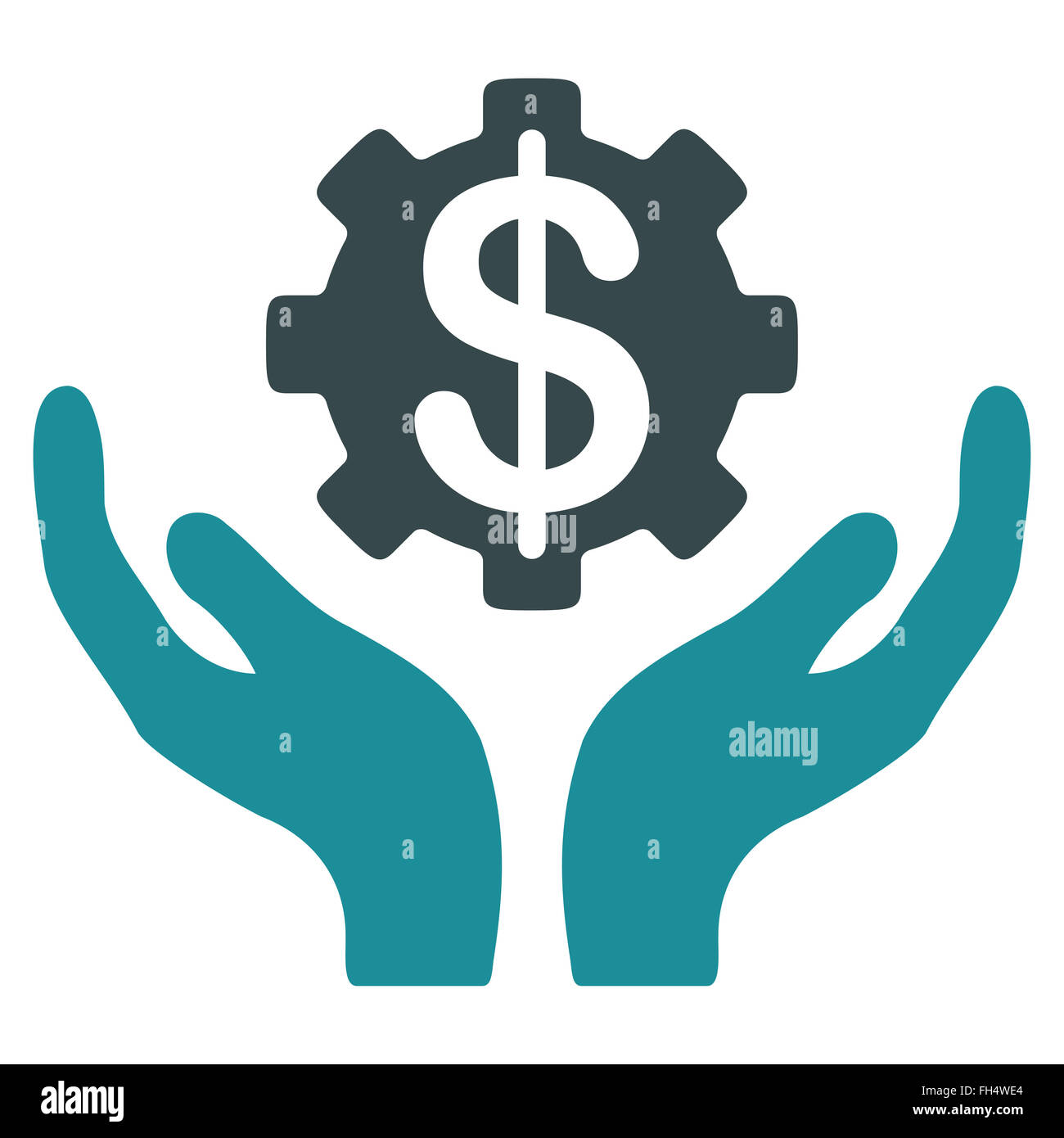 Maintenance Price Icon Stock Photo - Alamy