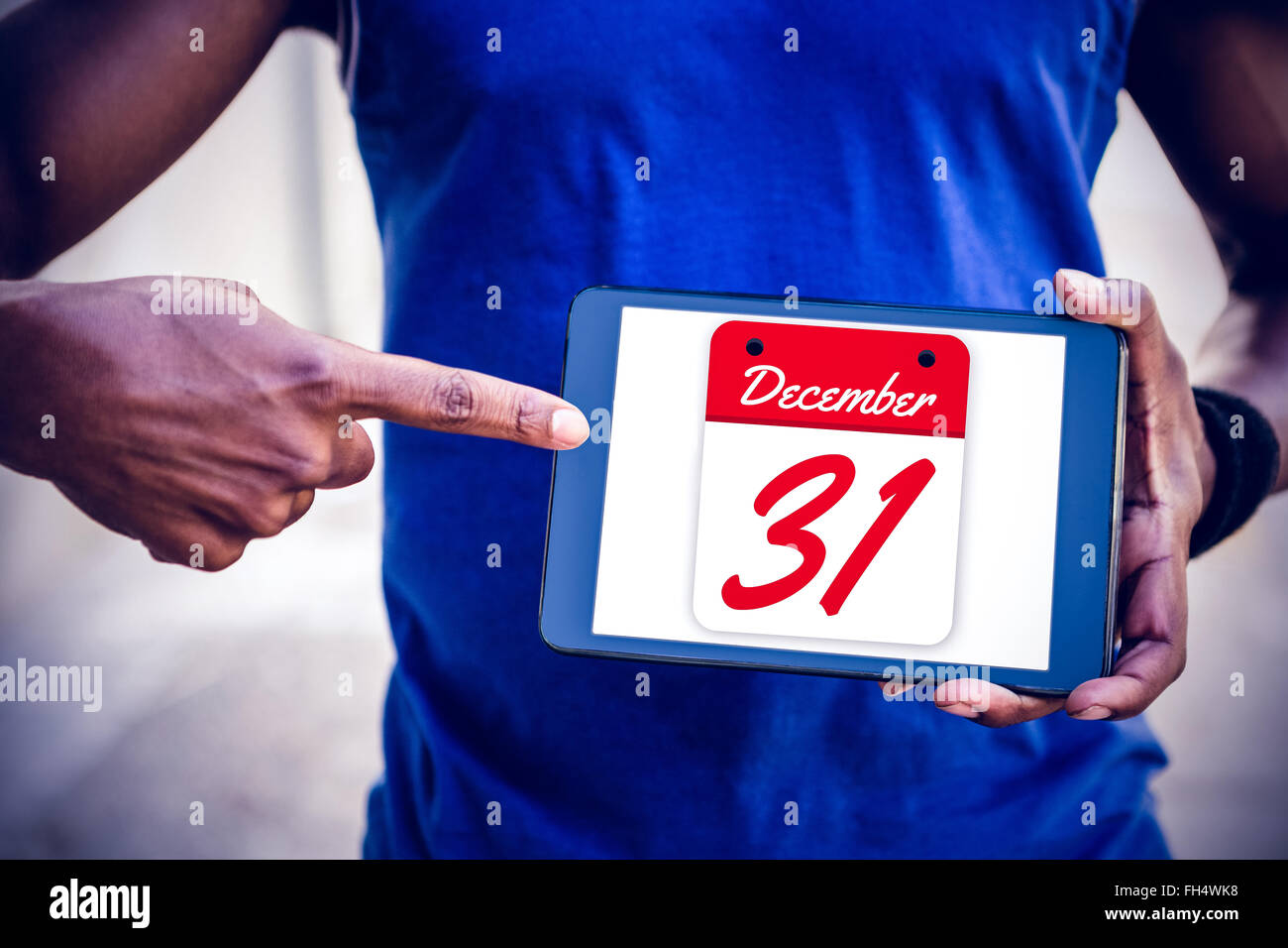Composite image of december 31st Stock Photo - Alamy