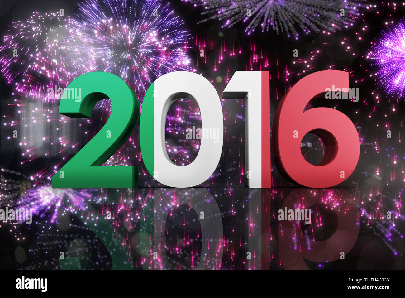 Composite image of 2016 graphic Stock Photo - Alamy