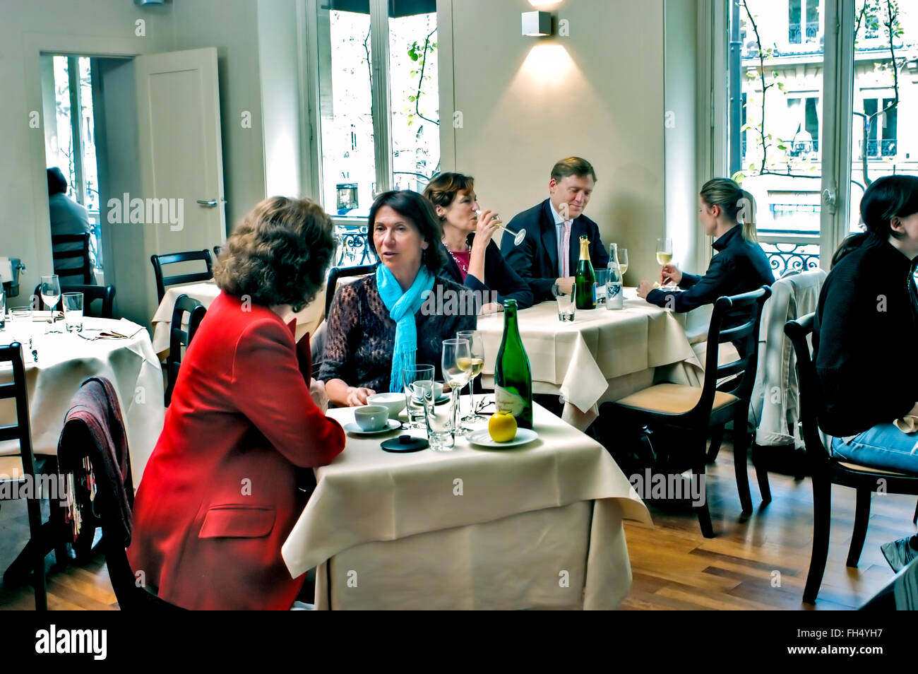 Paris, France, Bistro Restaurant, Apples Specialty, Pomze, French ...