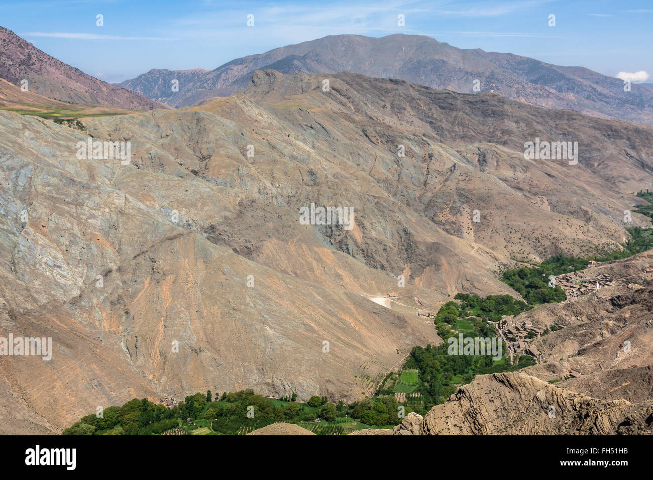 Beautiful view of Atlas mountains in sunny day,Morocco Stock Photo - Alamy