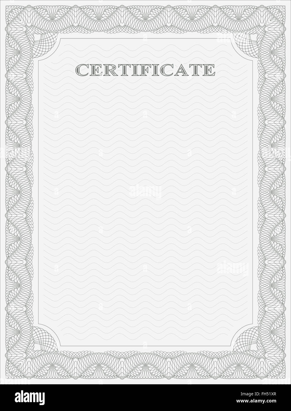 Vertical certificate template Stock Photo - Alamy Vertical certificate template Stock Photo - Alamy