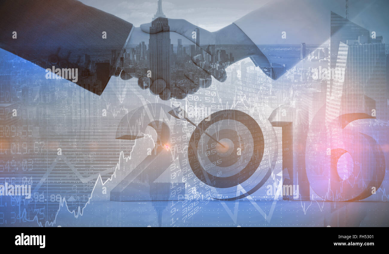 Composite image of 2016 graphic Stock Photo - Alamy