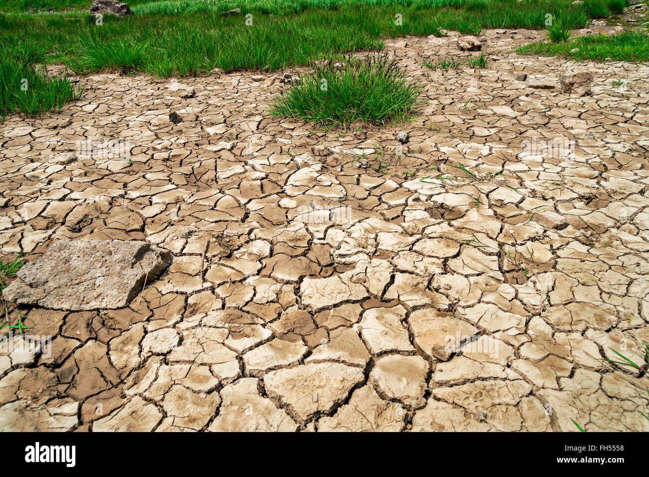 Dry lake background. Environment concept Stock Photo - Alamy