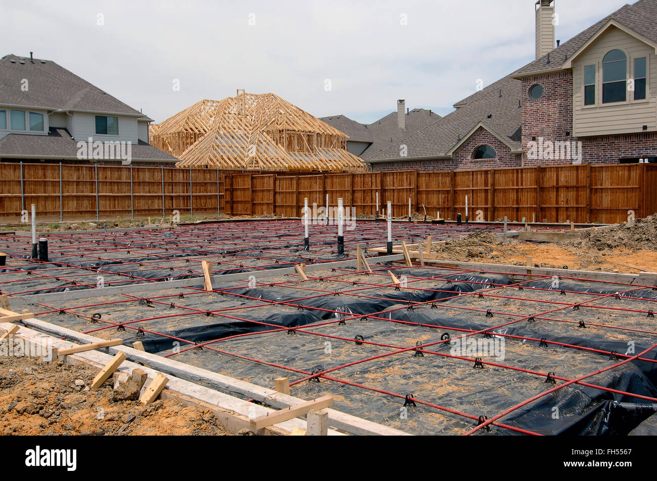 New Home Construction, Home Building Stock Photo - Alamy