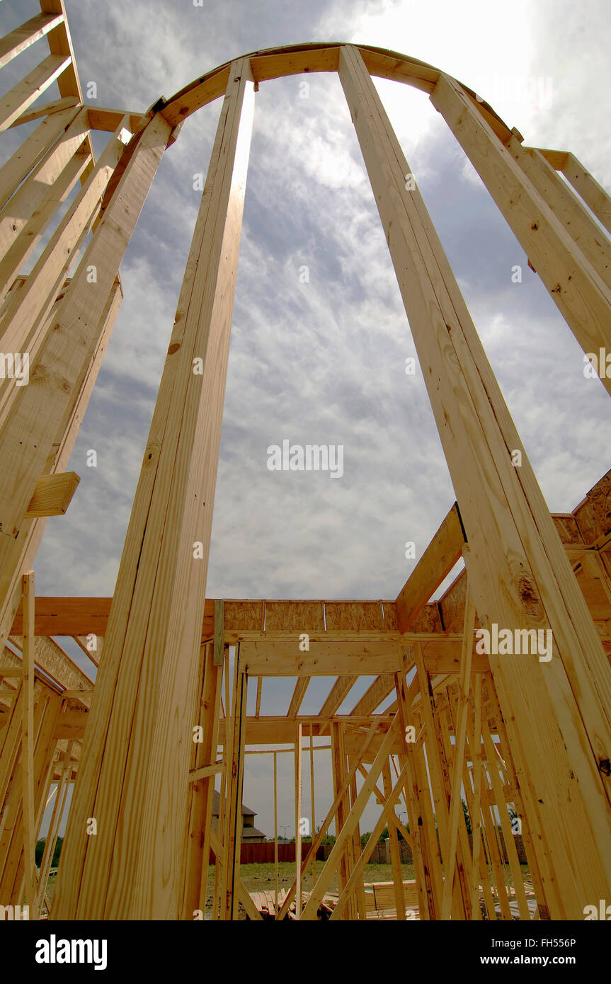New Home Construction, Home Building Stock Photo - Alamy