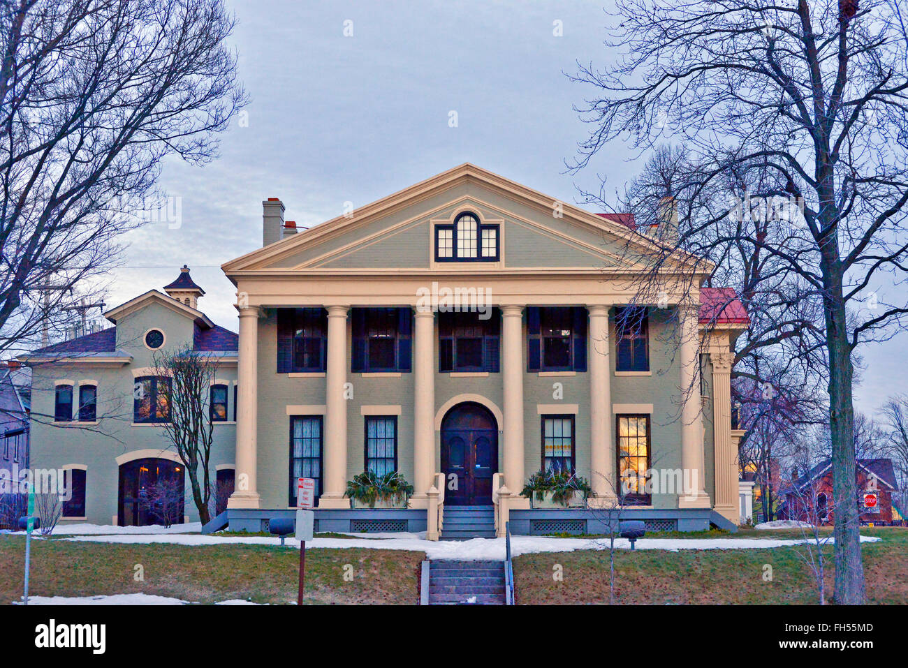 Theodore Roosevelt Inaugural home, Buffalo New York Stock Photo - Alamy