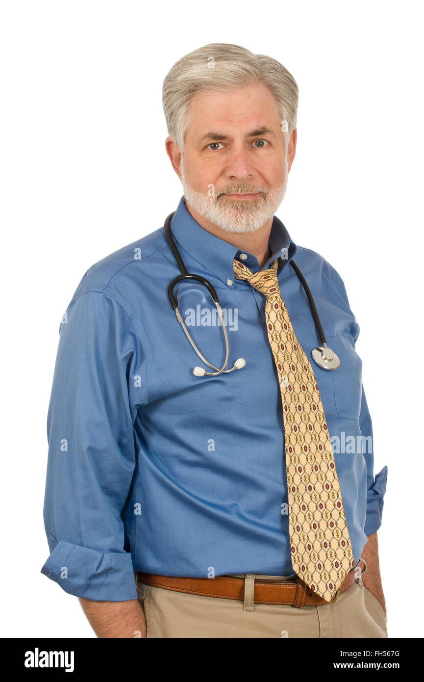 Middle aged doctor hi-res stock photography and images - Alamy