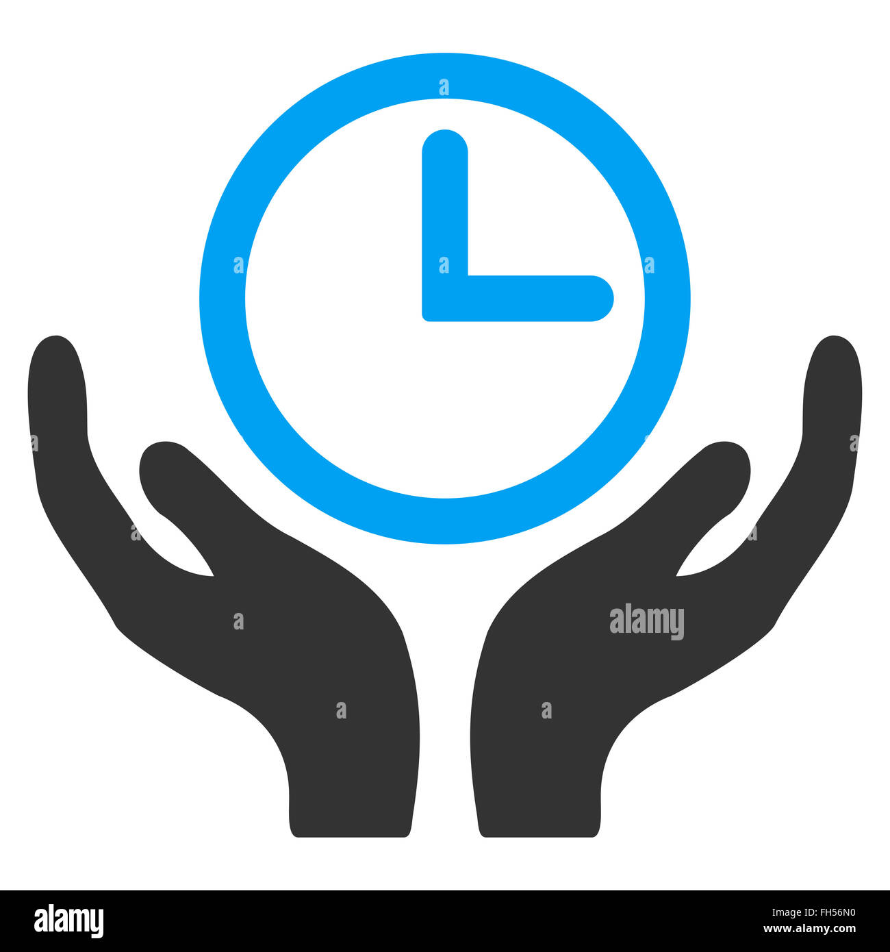 Clock Maintenance Icon Stock Photo - Alamy