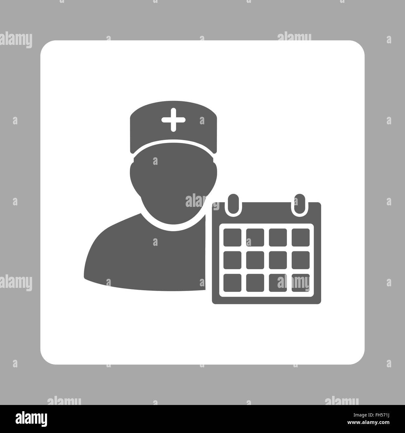 Calendar rounded corners icon hi-res stock photography and images - Alamy