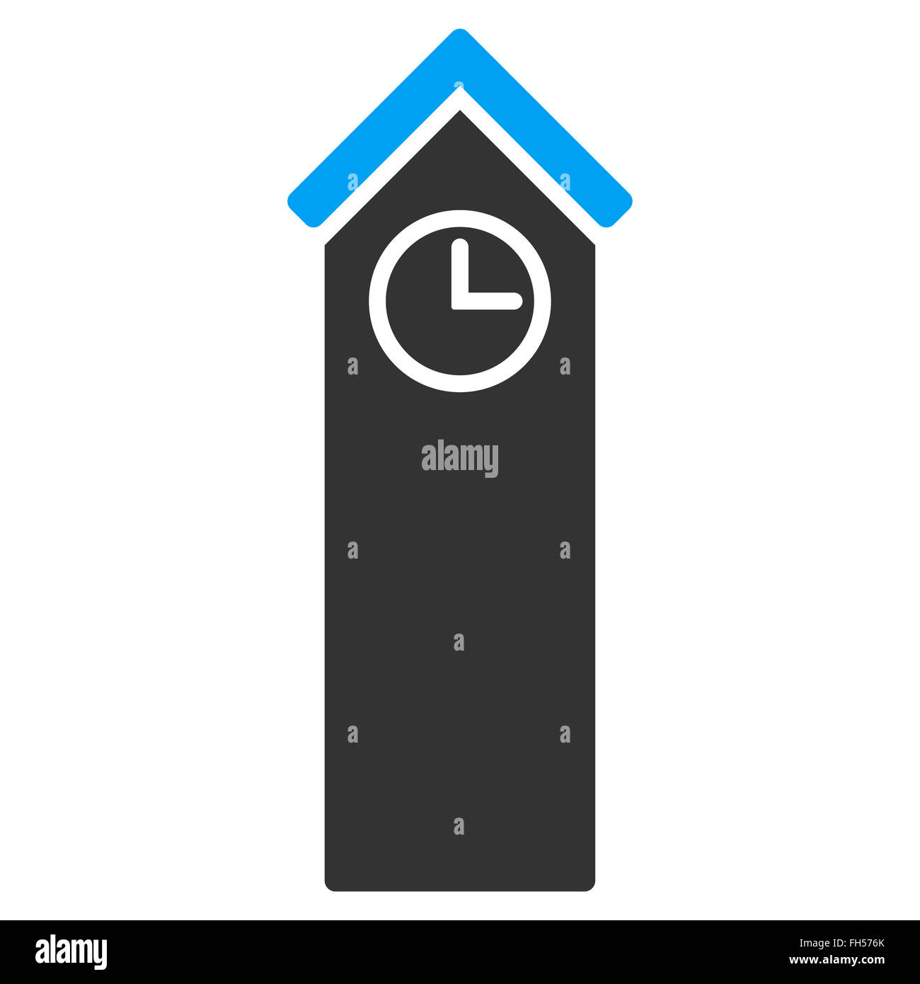 Time Tower Icon Stock Photo - Alamy