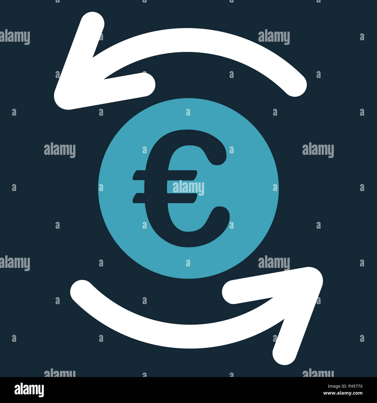 Update Euro Balance Icon Stock Photo - Alamy
