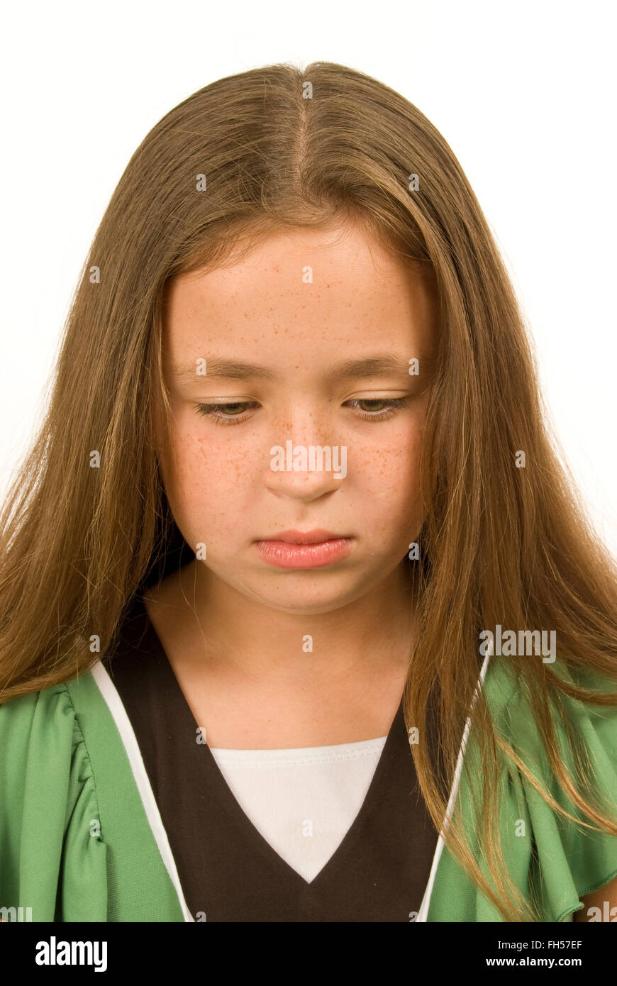 Down downcast eyes hi-res stock photography and images - Alamy