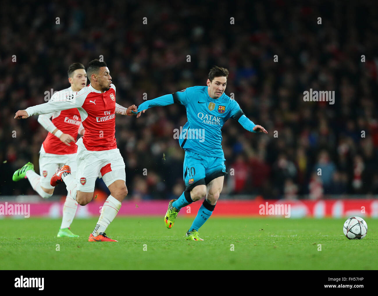 Emirates stadium lionel messi hi-res stock photography and images - Alamy