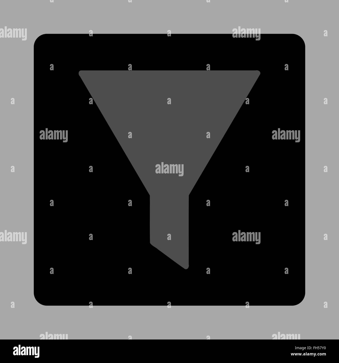 Filter Rounded Square Button Stock Photo - Alamy