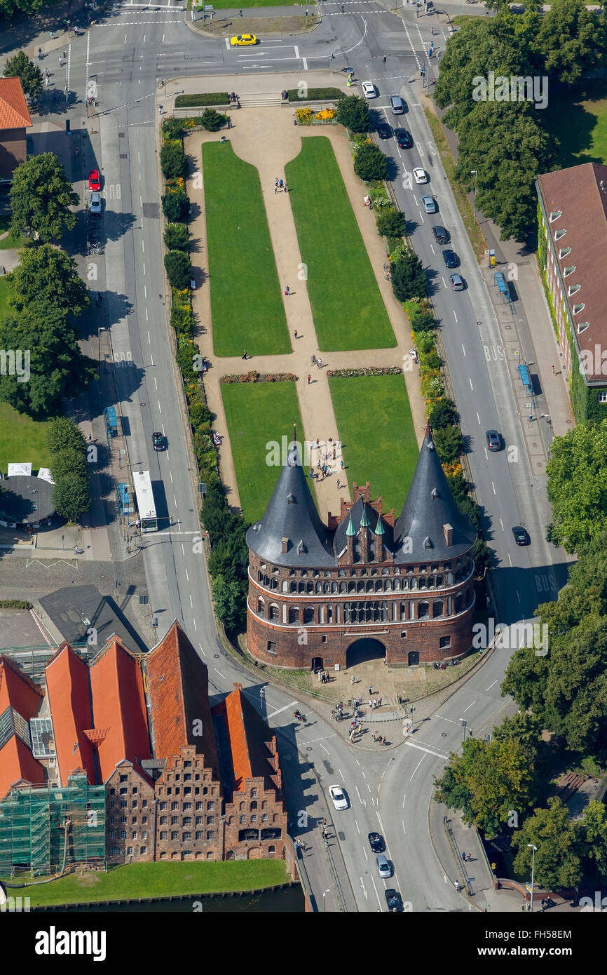 Lubeck aerial view hi-res stock photography and images - Alamy