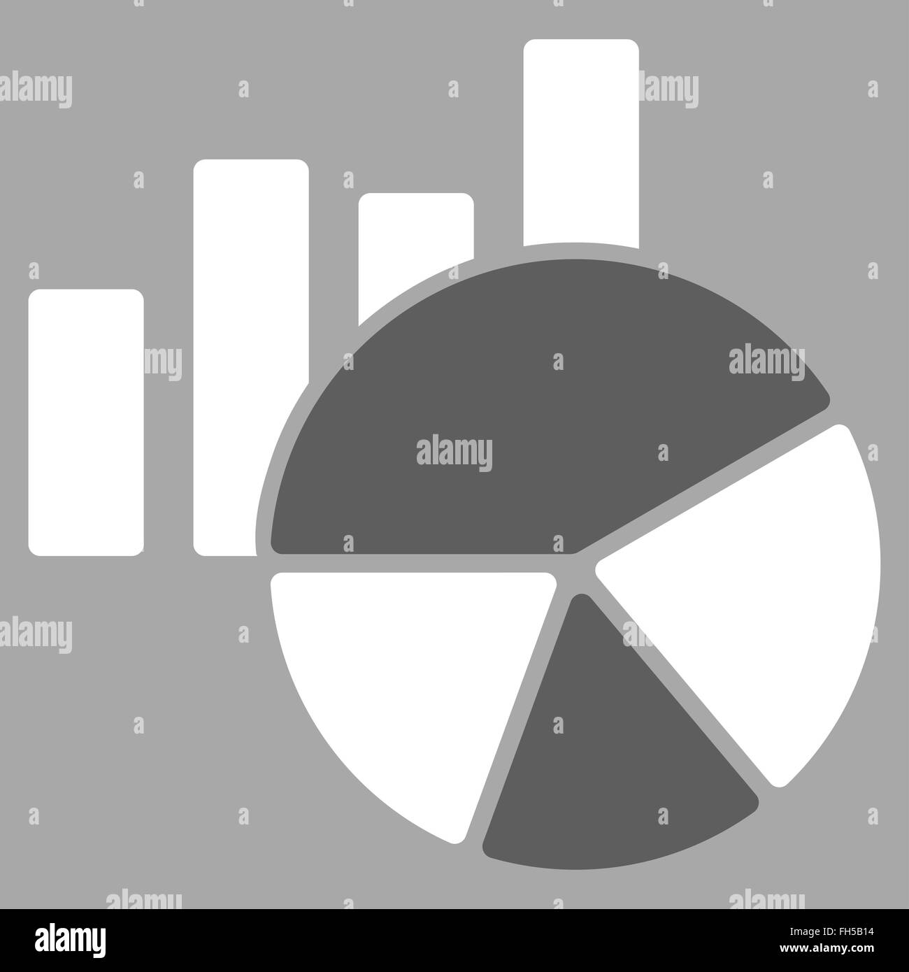 Charts Vector Icon Stock Photo - Alamy