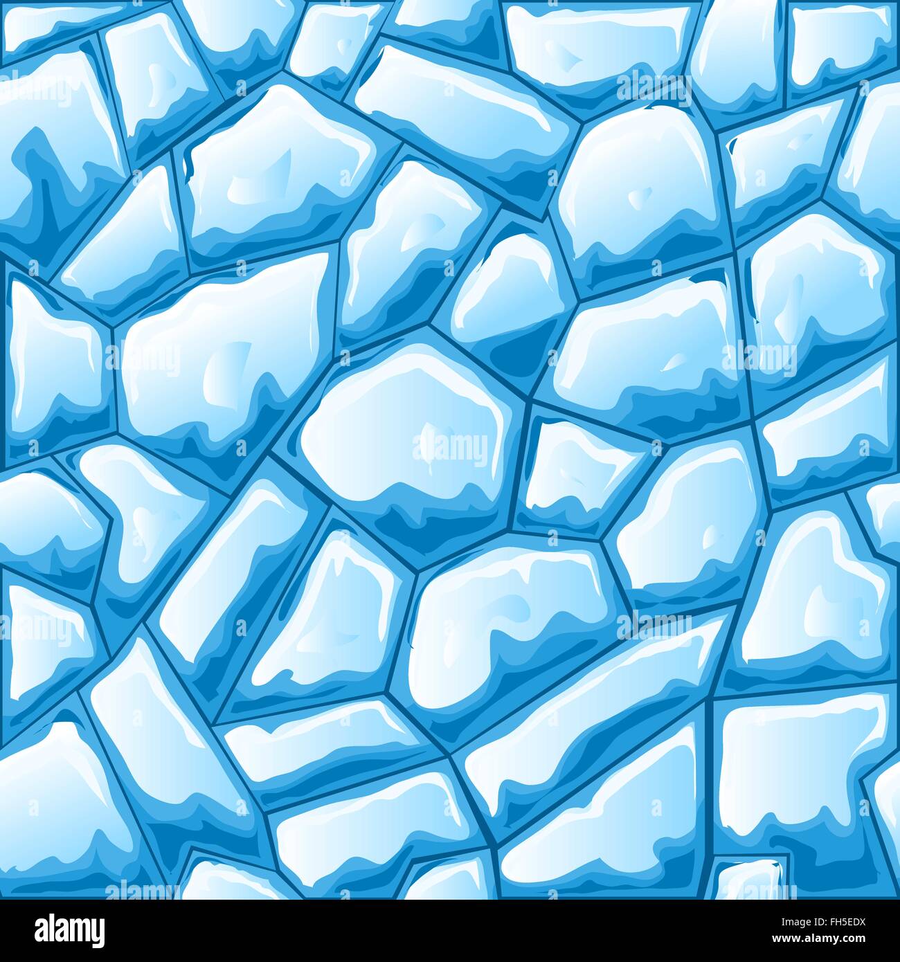 Ice brick seamless pattern Stock Vector Images - Alamy