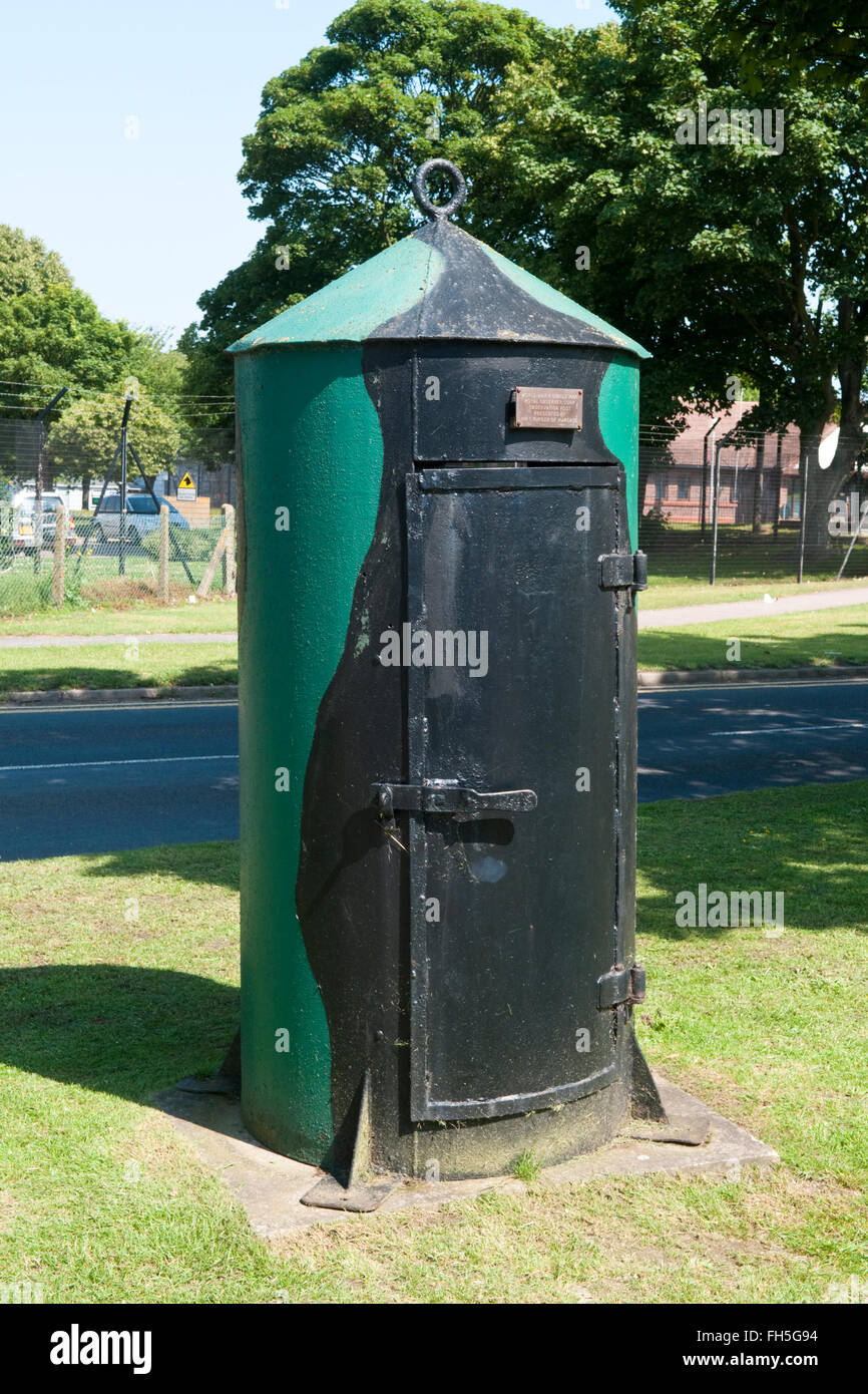 WW2 Royal Observer Corps Single Man Observation Post on display at the ...