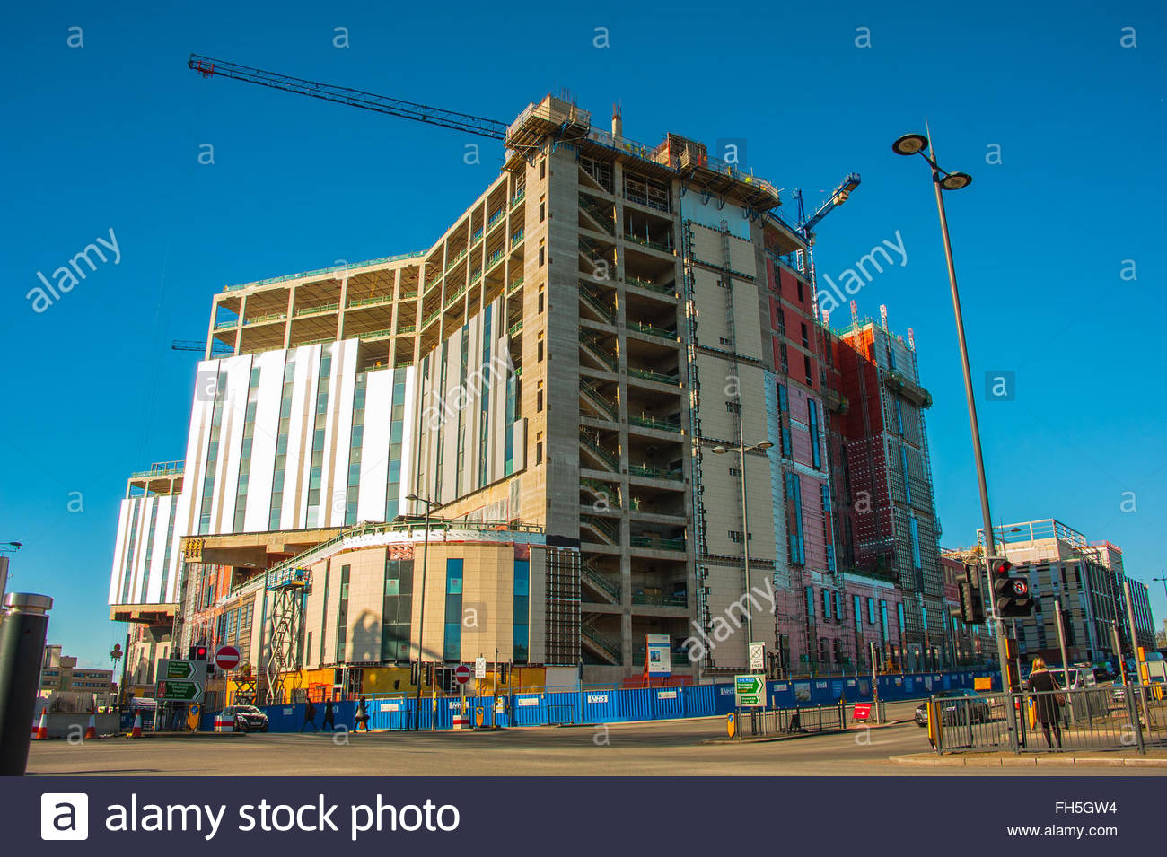 Royal Liverpool Hospital Construction High Resolution Stock Photography ...