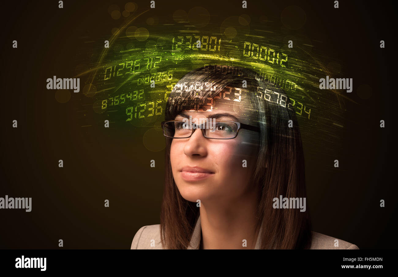 Digital calculations hi-res stock photography and images - Alamy