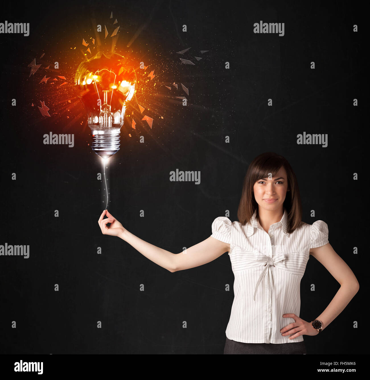 Smile explosion hi-res stock photography and images - Alamy