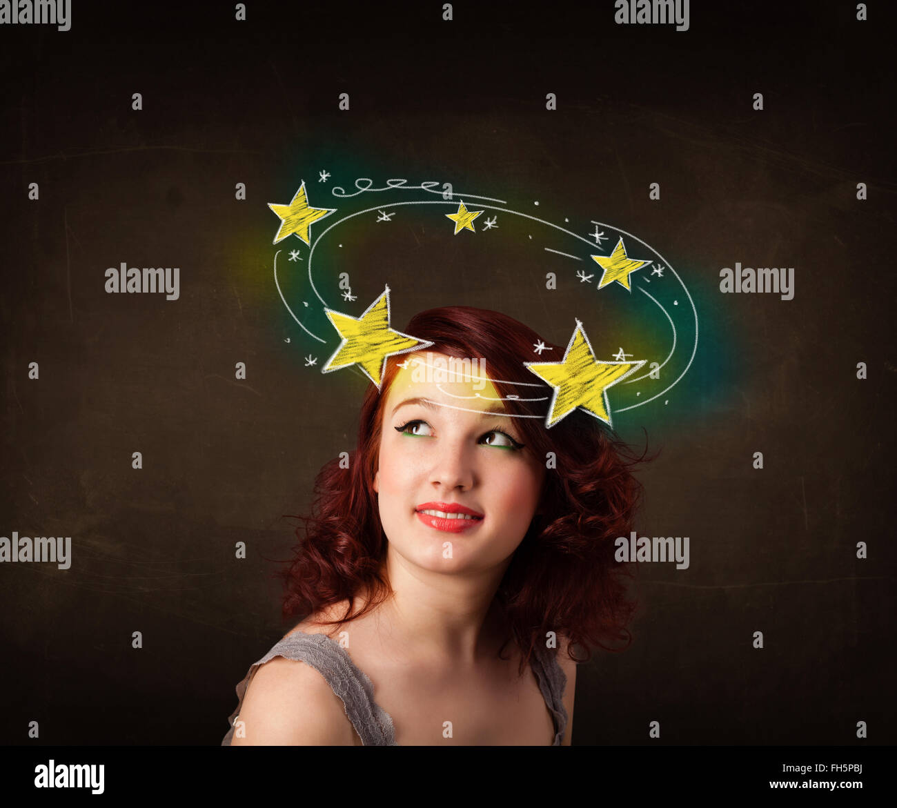 Seeing stars dizzy hi-res stock photography and images - Alamy