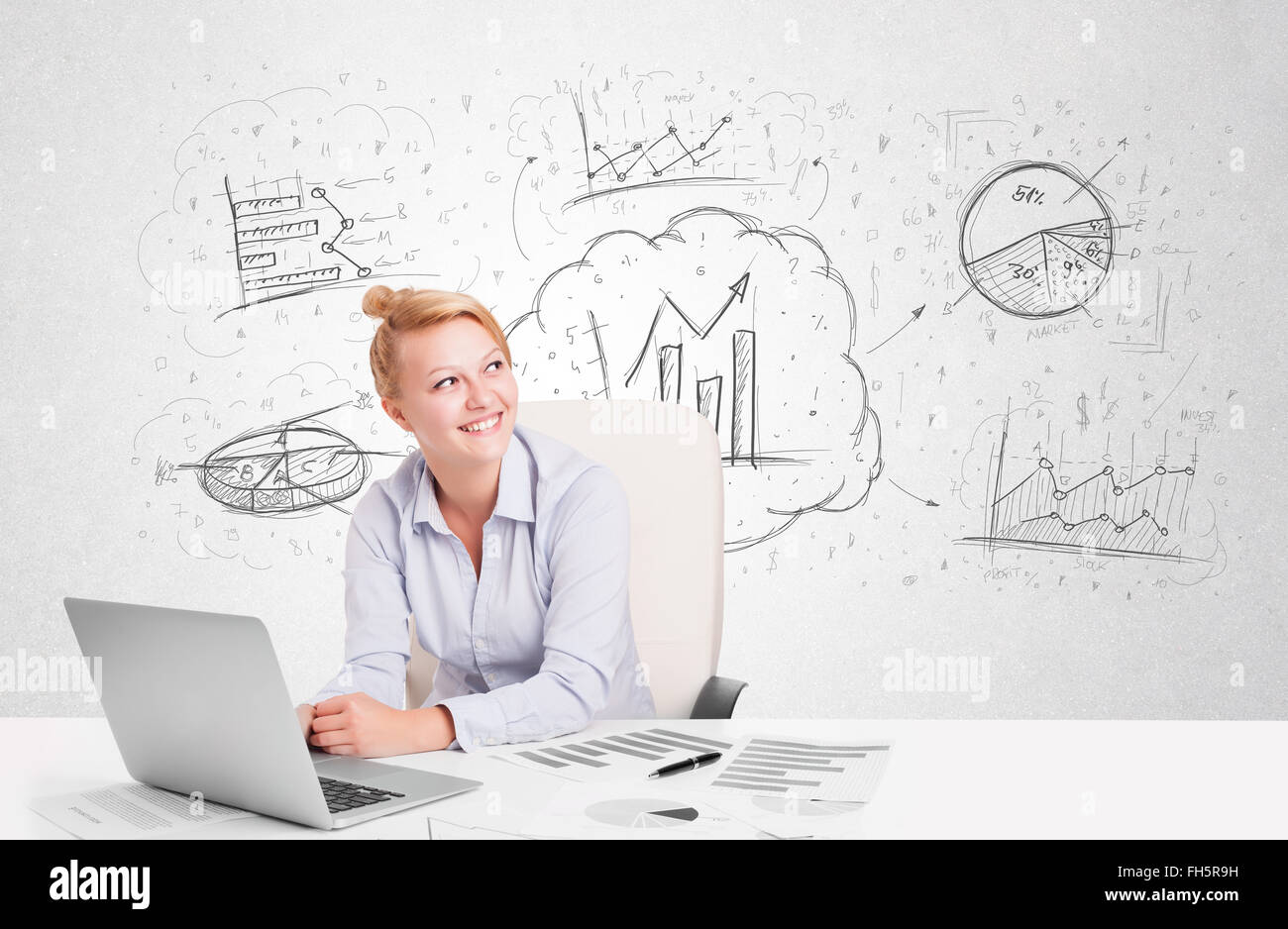 Infographics set elements charts hi-res stock photography and images ...