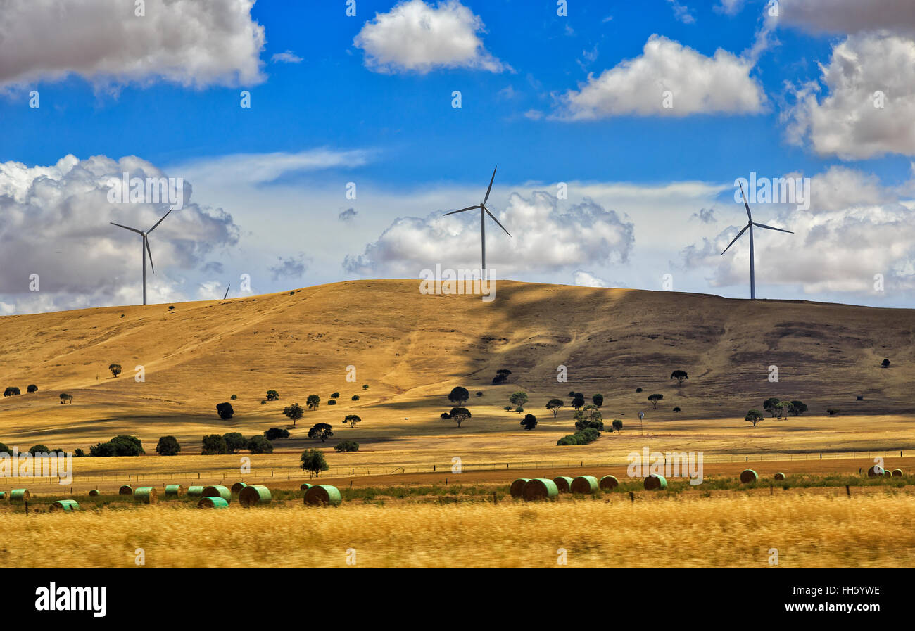 Wind power farms hi-res stock photography and images - Alamy
