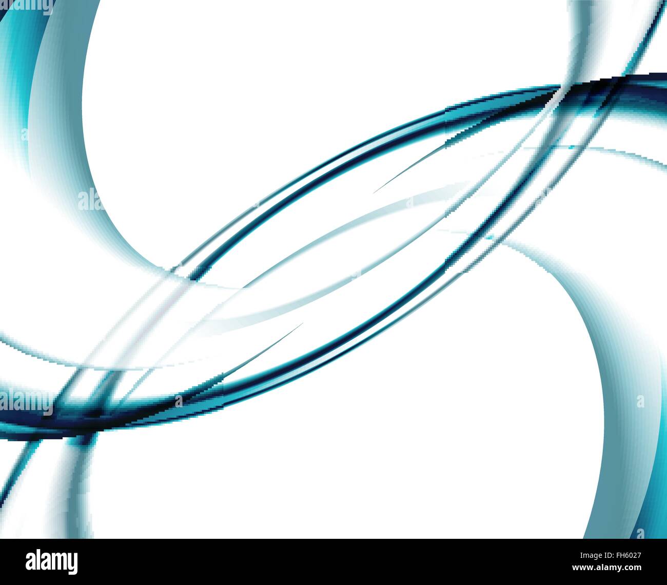 Abstract smooth wave motion illustration Stock Vector Image & Art - Alamy
