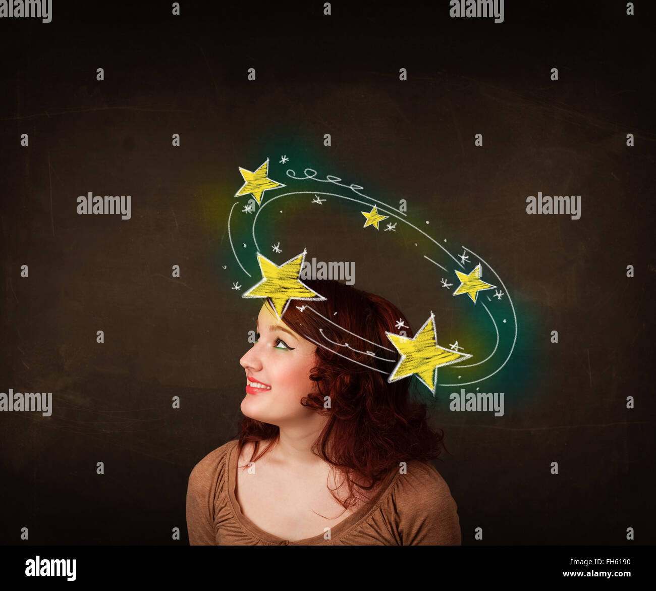 Seeing stars dizzy hi-res stock photography and images - Alamy