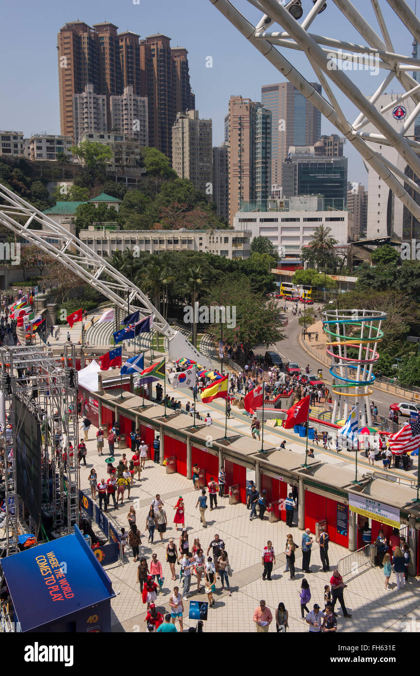 Hong Kong Stadium inside entrance Stock Photo - Alamy
