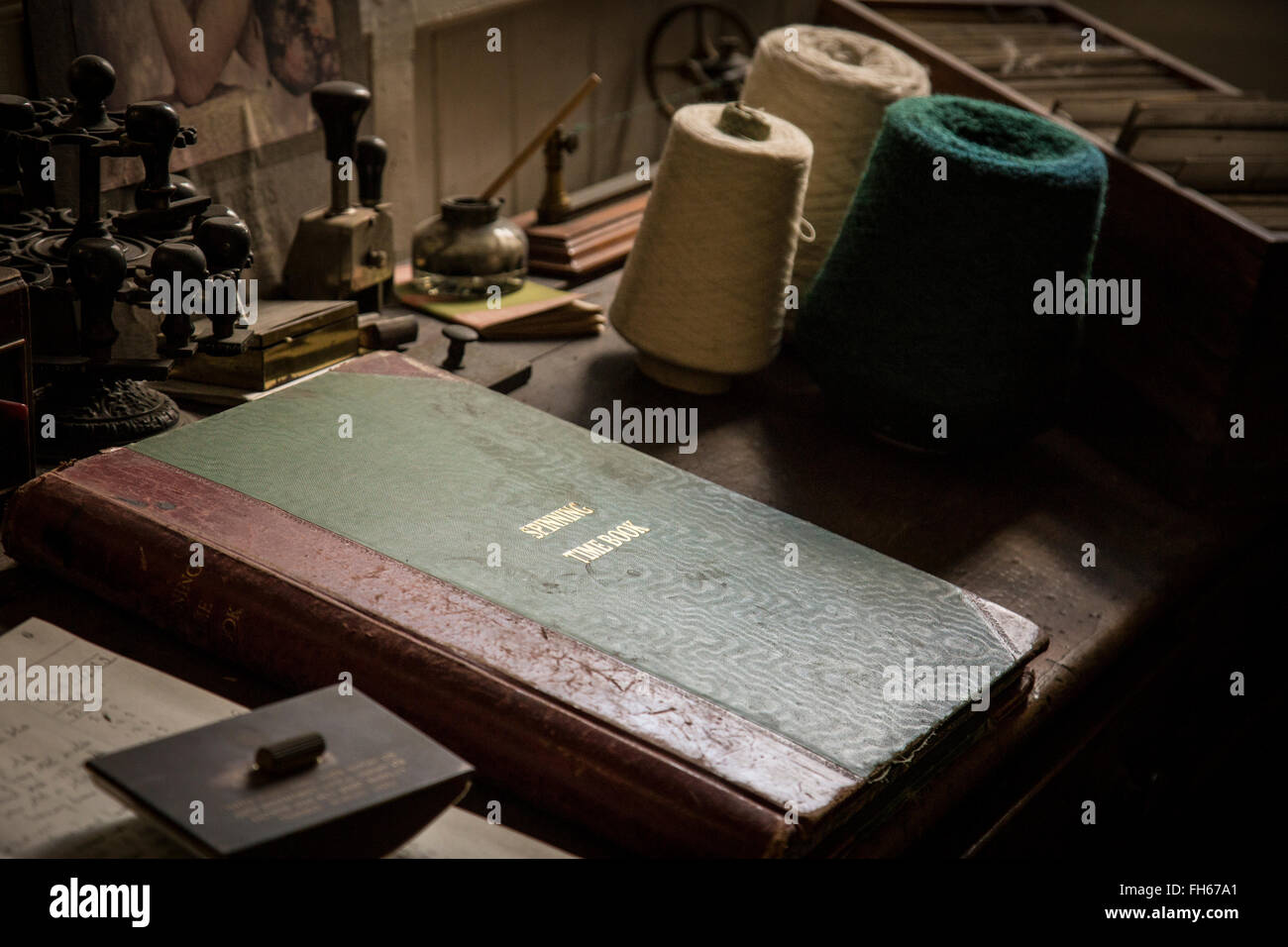 Steam power textile mills hi-res stock photography and images - Alamy