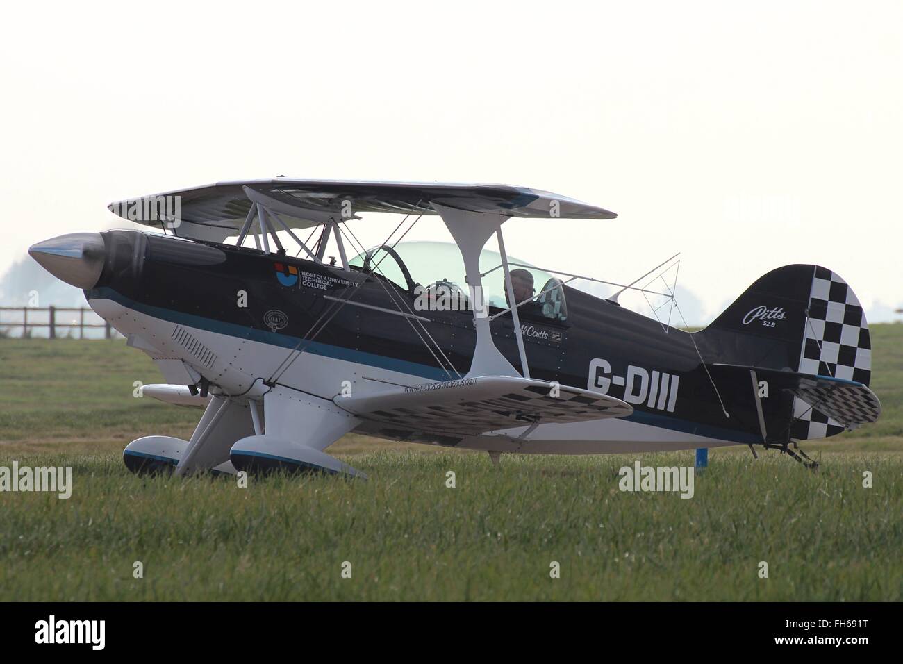 G-DIII, a Pitts S2.B Special of the Wildcats aerobatic display team ...