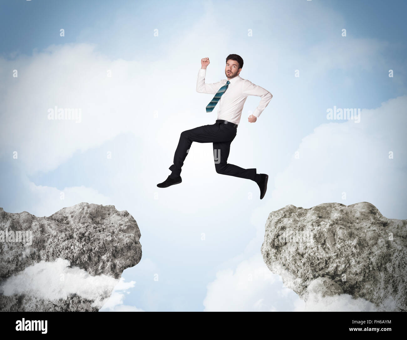 Successful cliff hi-res stock photography and images - Alamy