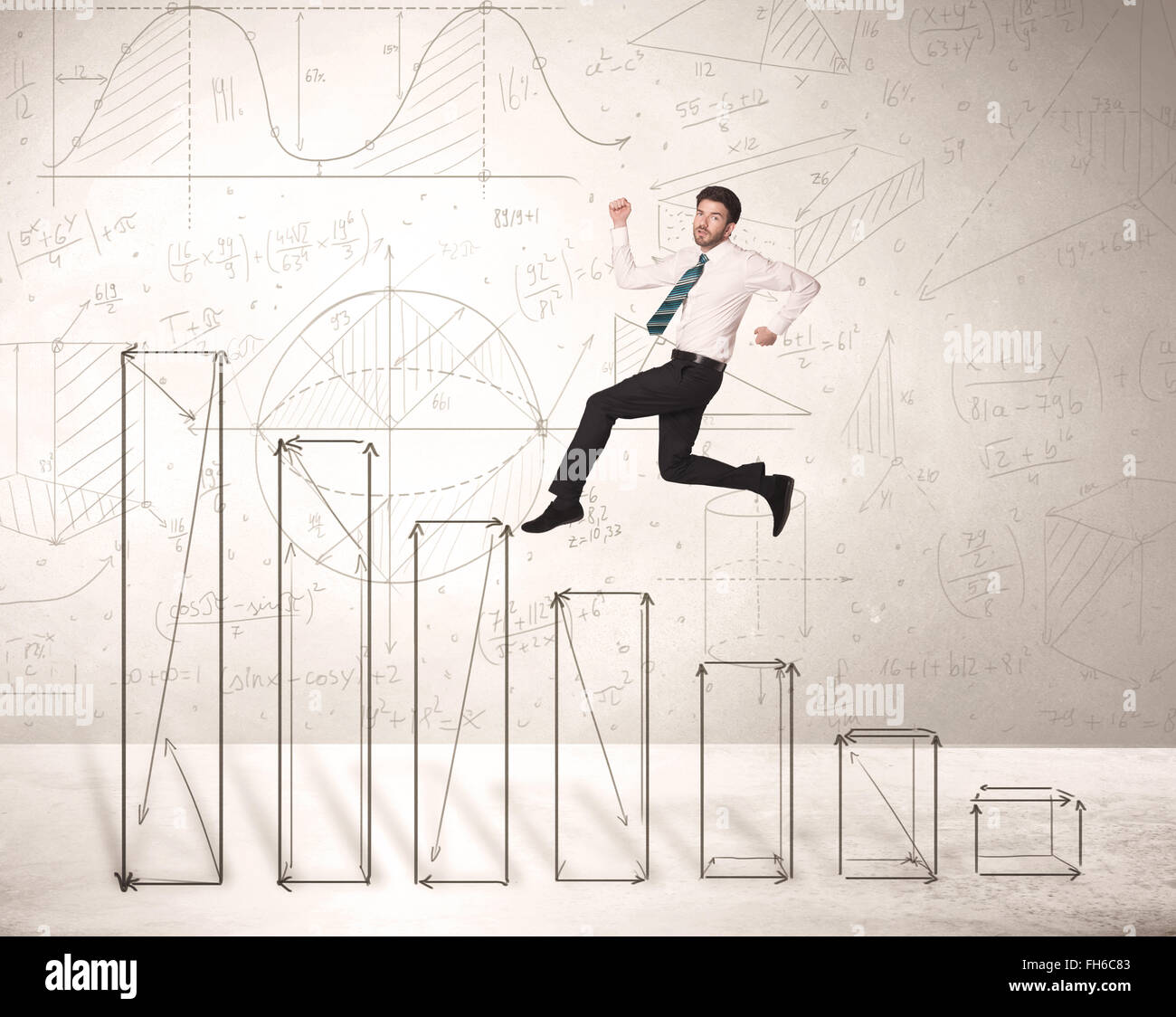 Man jumping up hi-res stock photography and images - Alamy